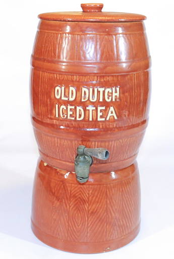 WATT WARE ICED TEA KEG (#0223) on Jul 31, 2022 | Hartzell's Auction ...