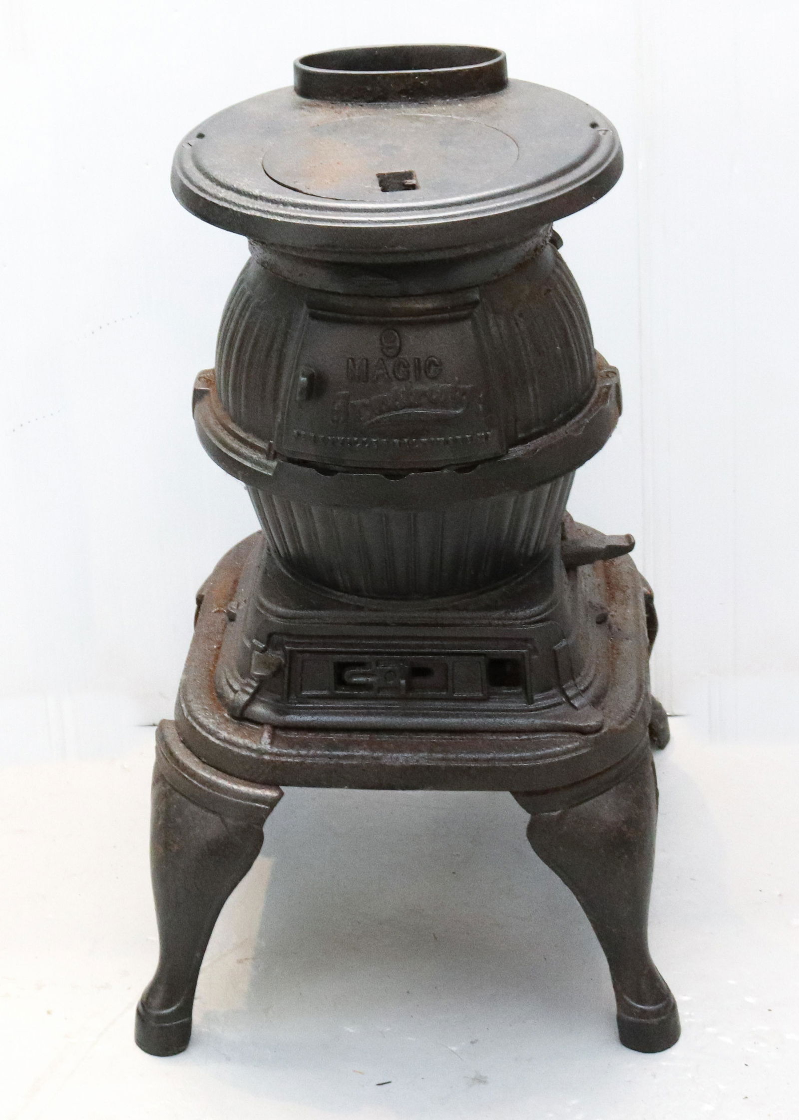 Cast Iron Pot Belly Stove