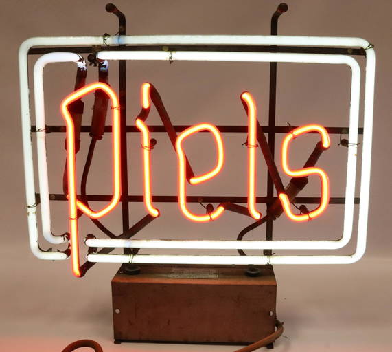 Vintage Piels Neon Beer Sign