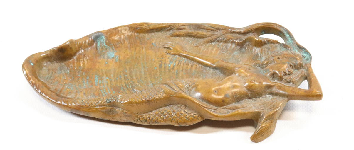 Bronze Mermaid Tray