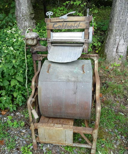 Antique Copper Washing Machine