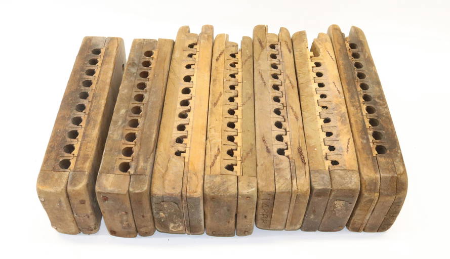 LOT OF WOODEN CIGAR MOLDS - Oct 20, 2022 | Hartzell's Auction Gallery ...