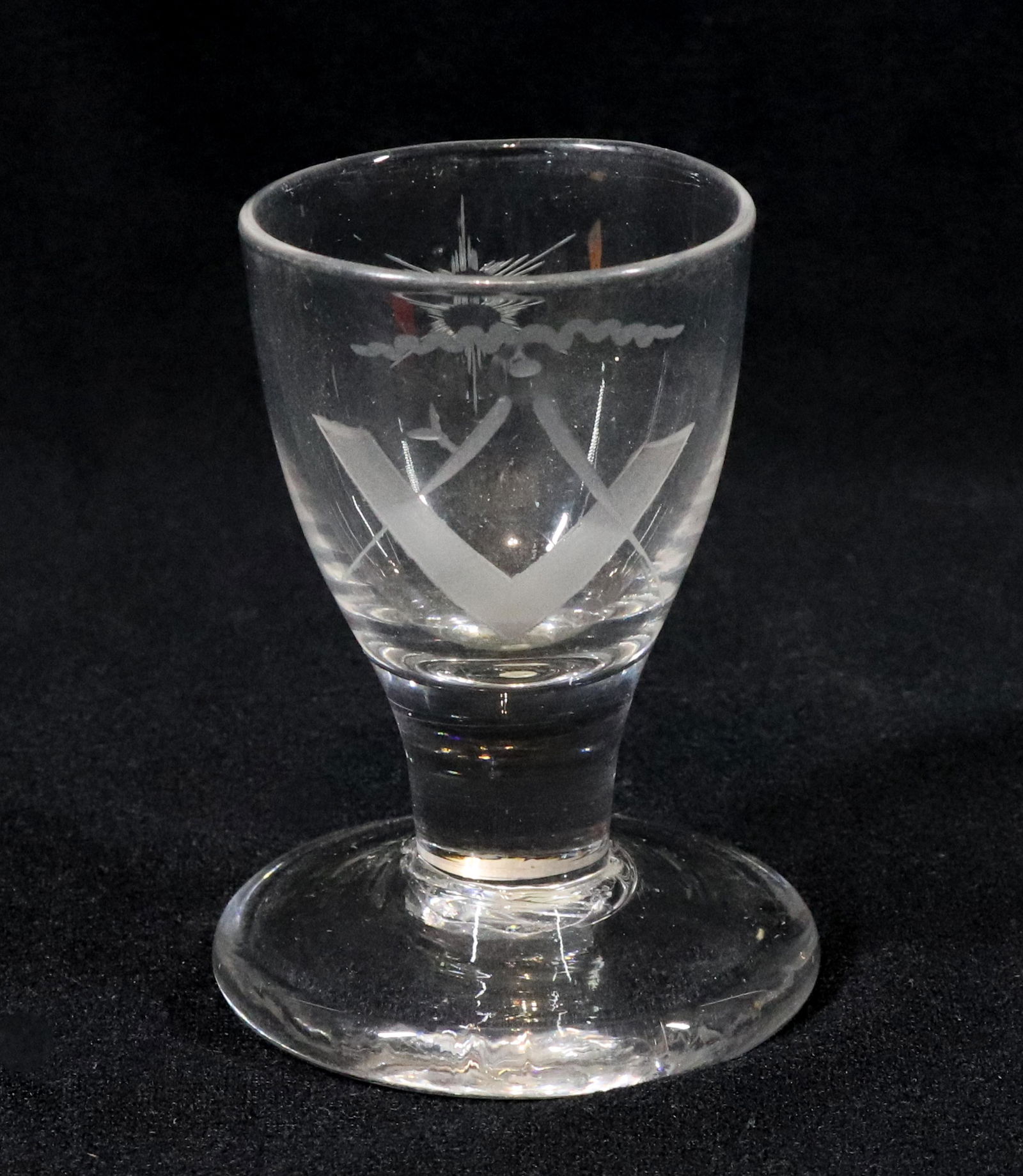MASONIC FIRING GLASS - Nov 19, 2022 | Hartzell's Auction Gallery, Inc ...