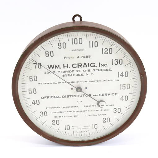Vintage Advertising Thermometer