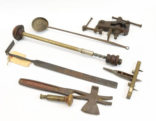 LOT OF ANTIQUE TOOLS (#0167) on Jan 16, 2023 | Hartzell's Auction ...