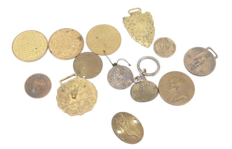 LOT OF WATCH FOBS, COMMEMORATIVE COINS AND MORE (#0213) on Jan 16, 2023 ...