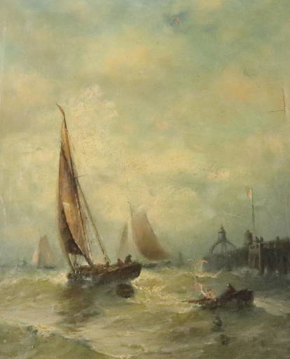 GEORGE BUNN OIL ON CANVAS (#0289) on Jan 23, 2023 | Hartzell's Auction ...