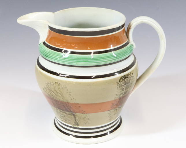 MOCHAWARE DECORATED PITCHER (#0251) on Feb 03, 2023 | Hartzell's ...