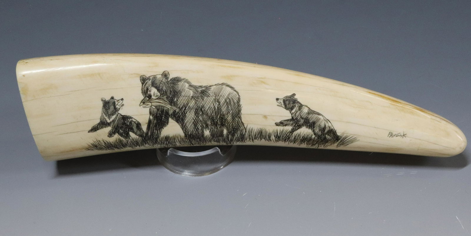 INUIT DECORATED WHALES TOOTH - Mar 26, 2023 | Hartzell's Auction ...