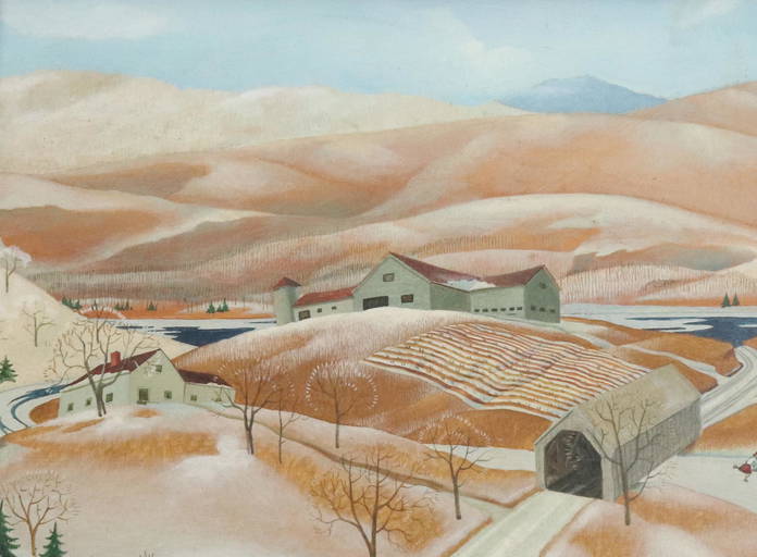 Lucy Doane Oil On Artist's Board