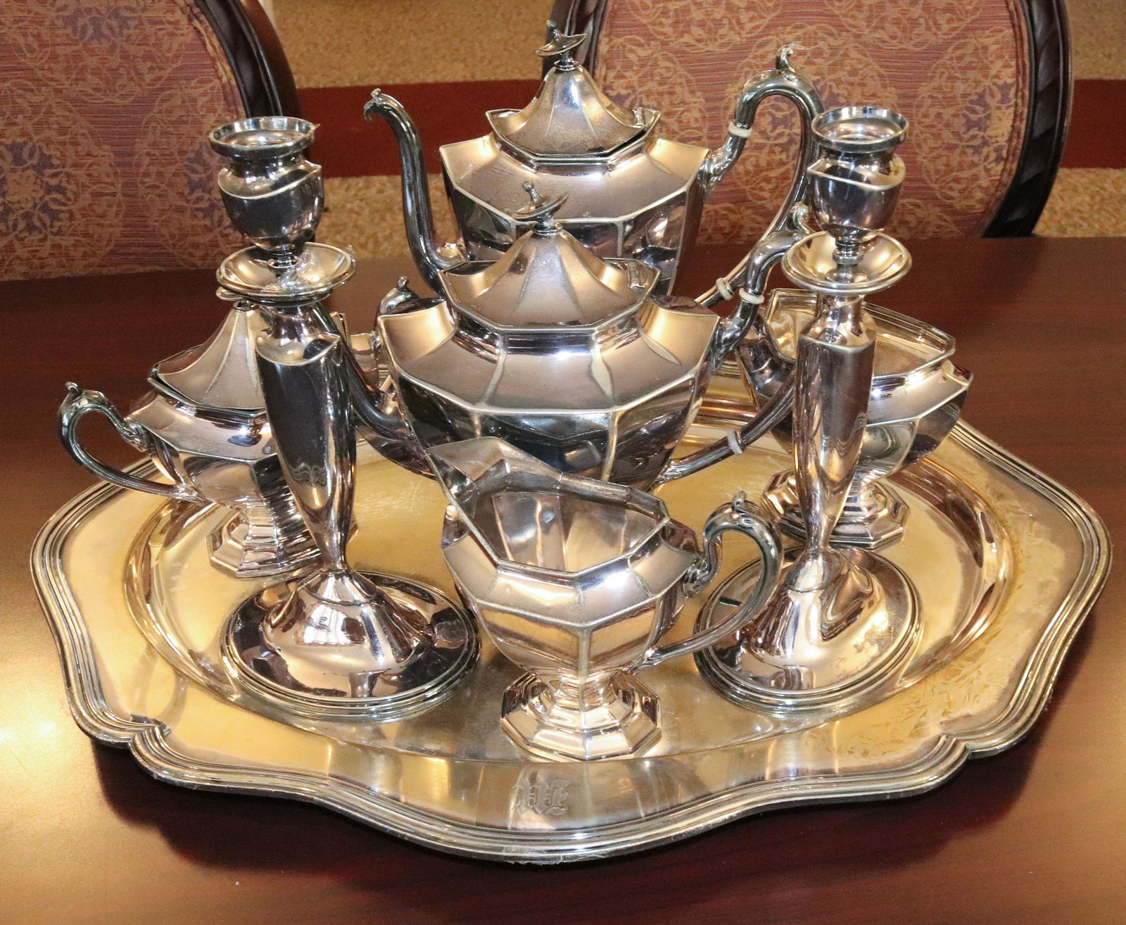 Reed & Barton Silverplate Tea Service