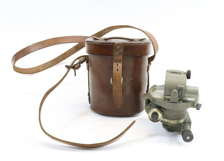 Field Artillery Aiming Circle With Case