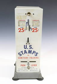 Vintage U.s. Postage Stamp Vending Machine