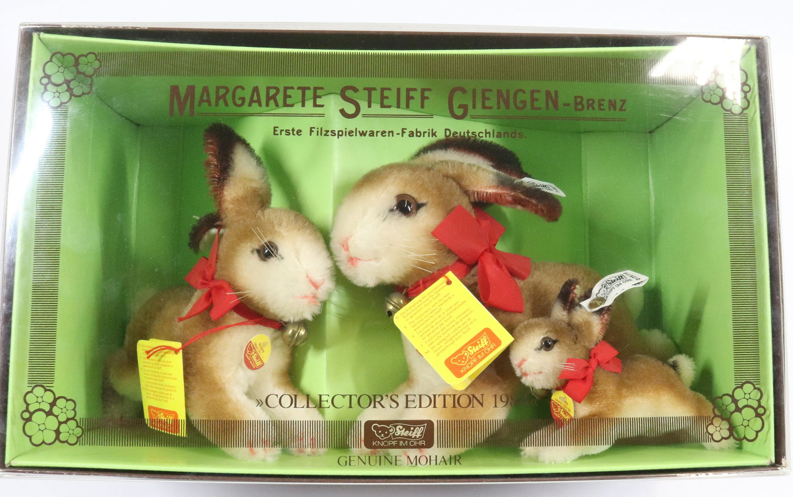 1984 Steiff Collector's Edition Rabbits
