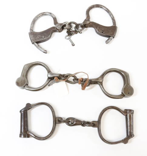 Antique Handcuff Lot