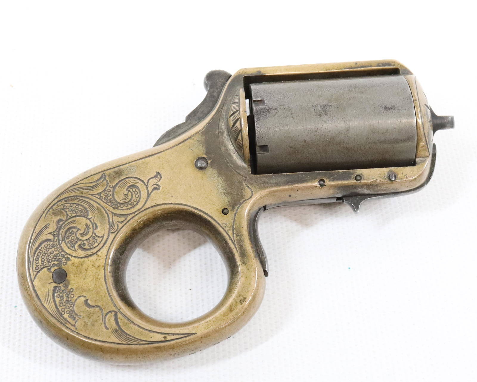 James Reid "my Friend" Knuckle Duster Revolver Auction