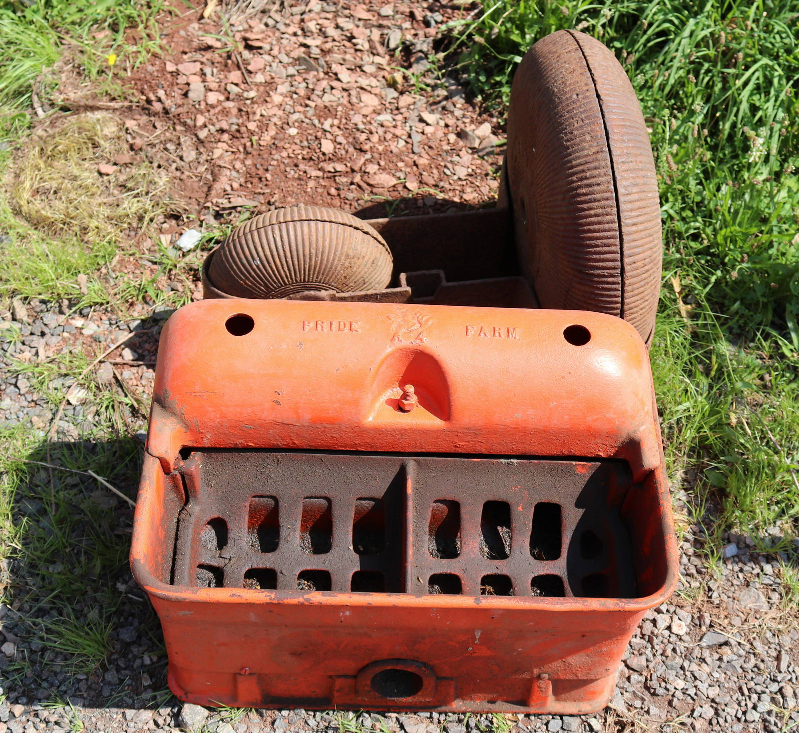 Antique Cast Iron Pig Oiler Auction