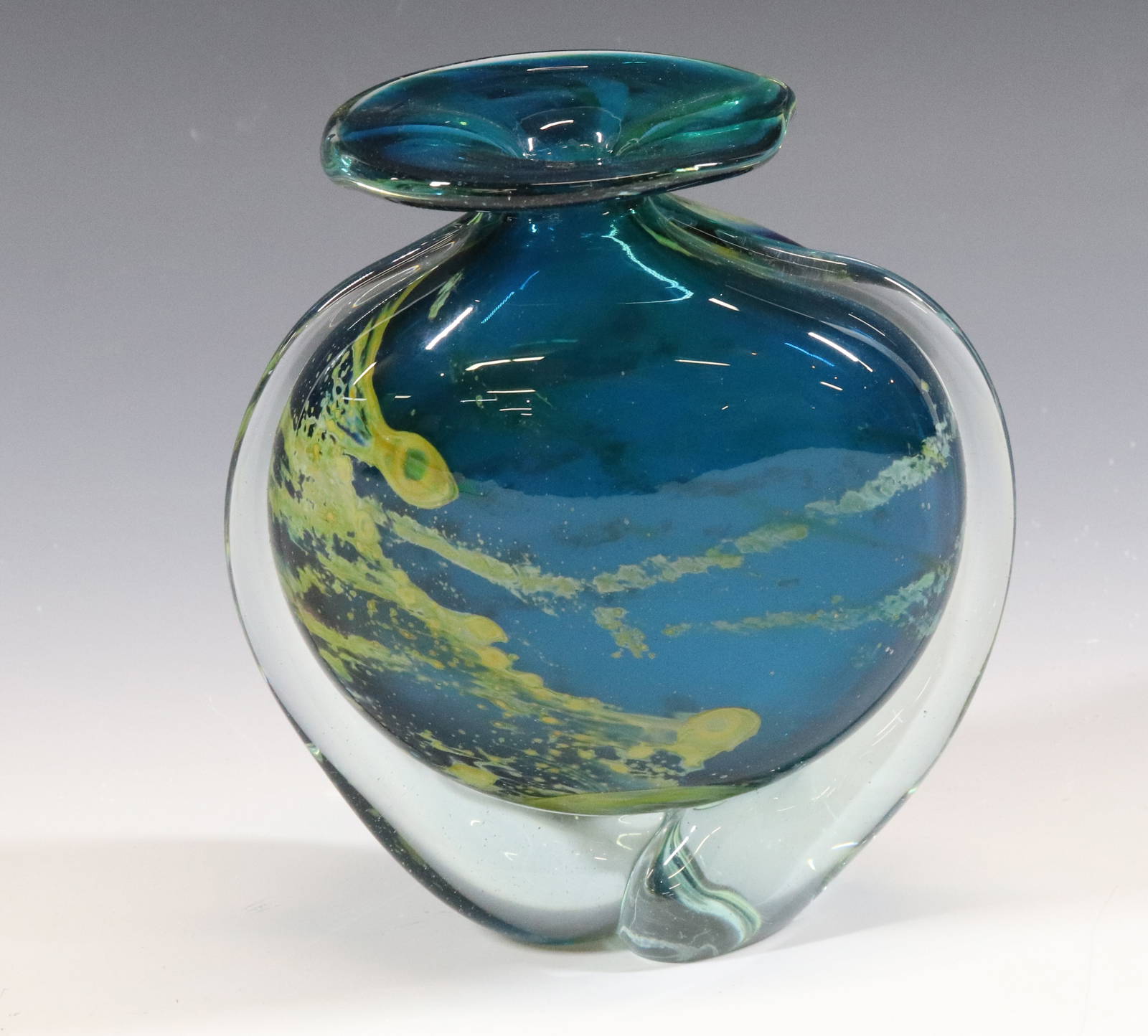 Mdina Art Glass Vase Paperweight Auction