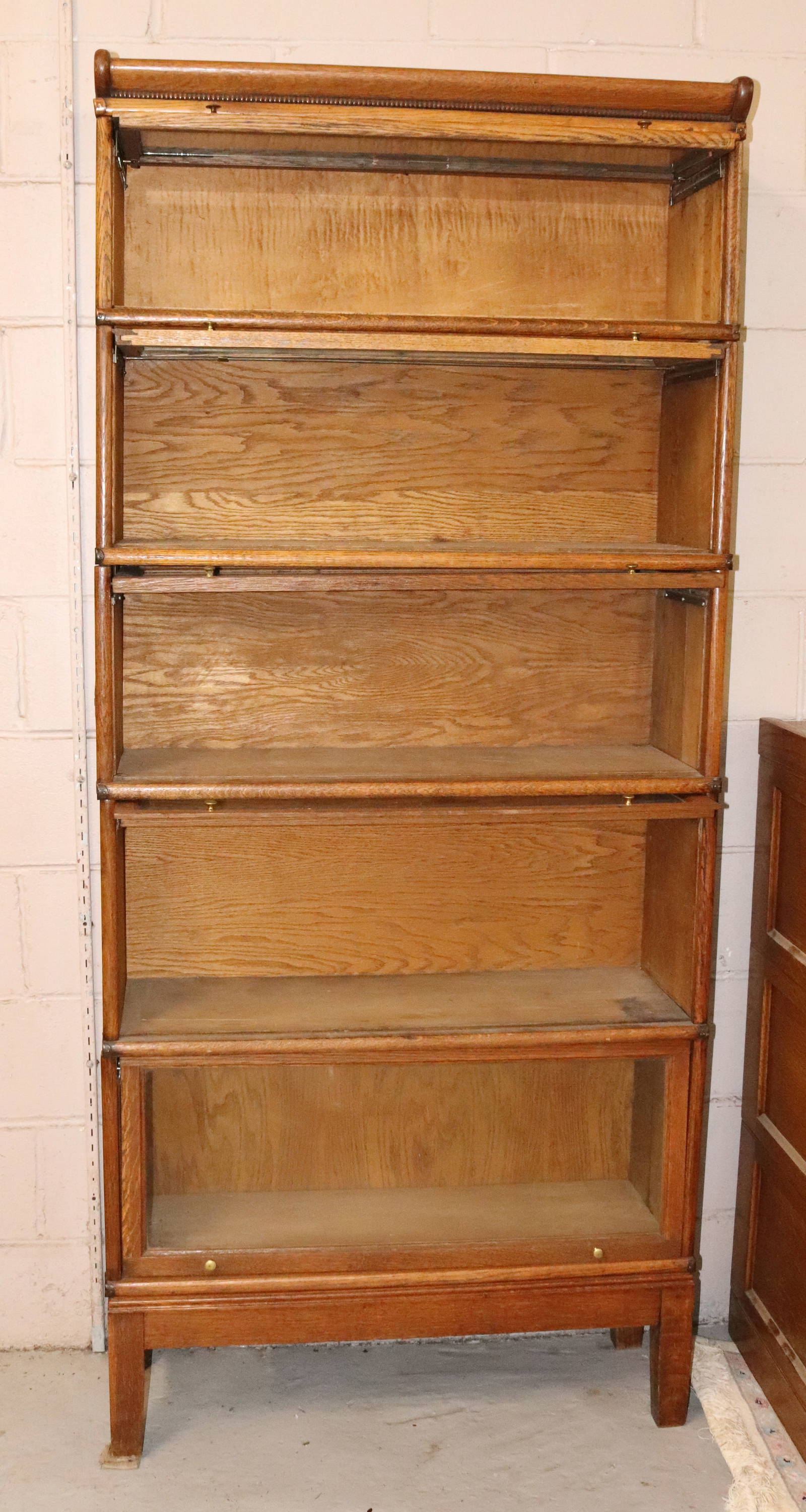 Oak Sectional Bookcase Auction