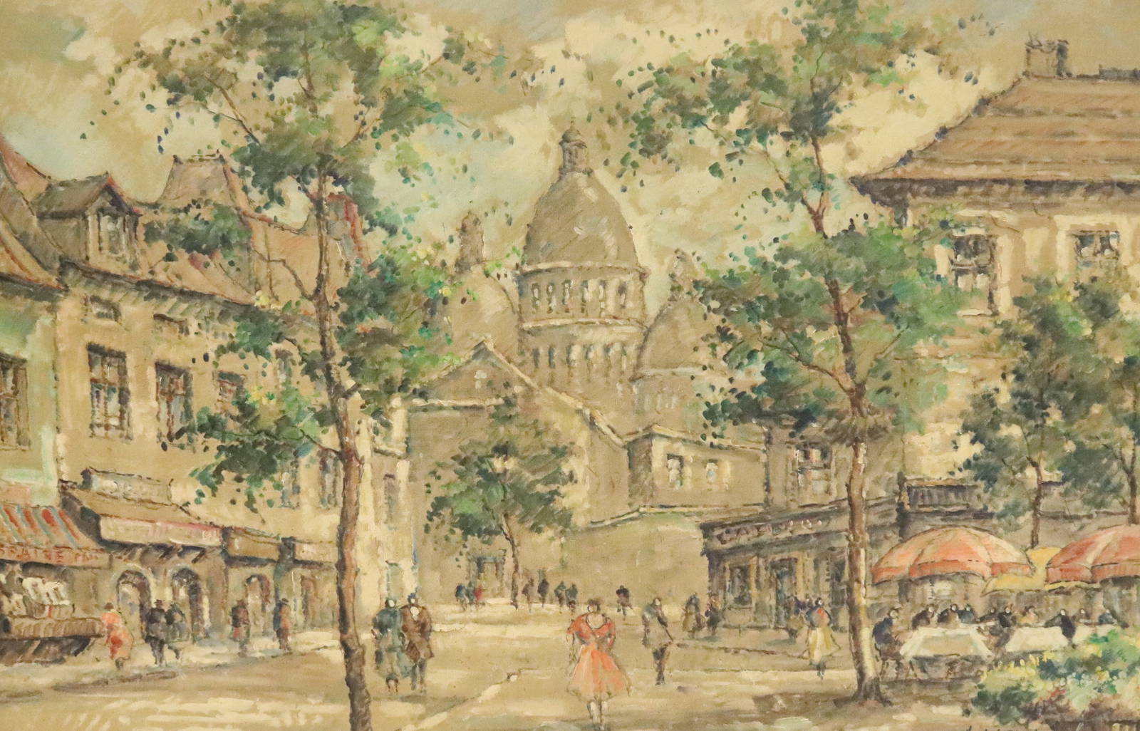 Andre Picot Oil On Canvas Auction