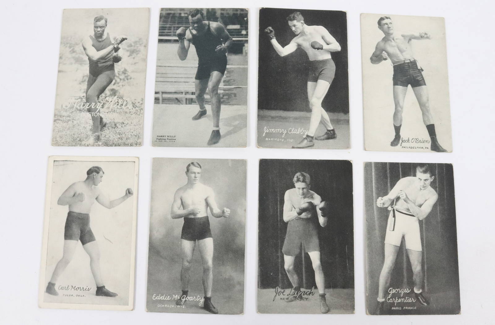 Lot Of Vintage Boxing Postcards Auction