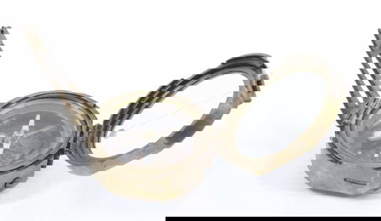 Scrimshaw Tooth With Compass. Auction