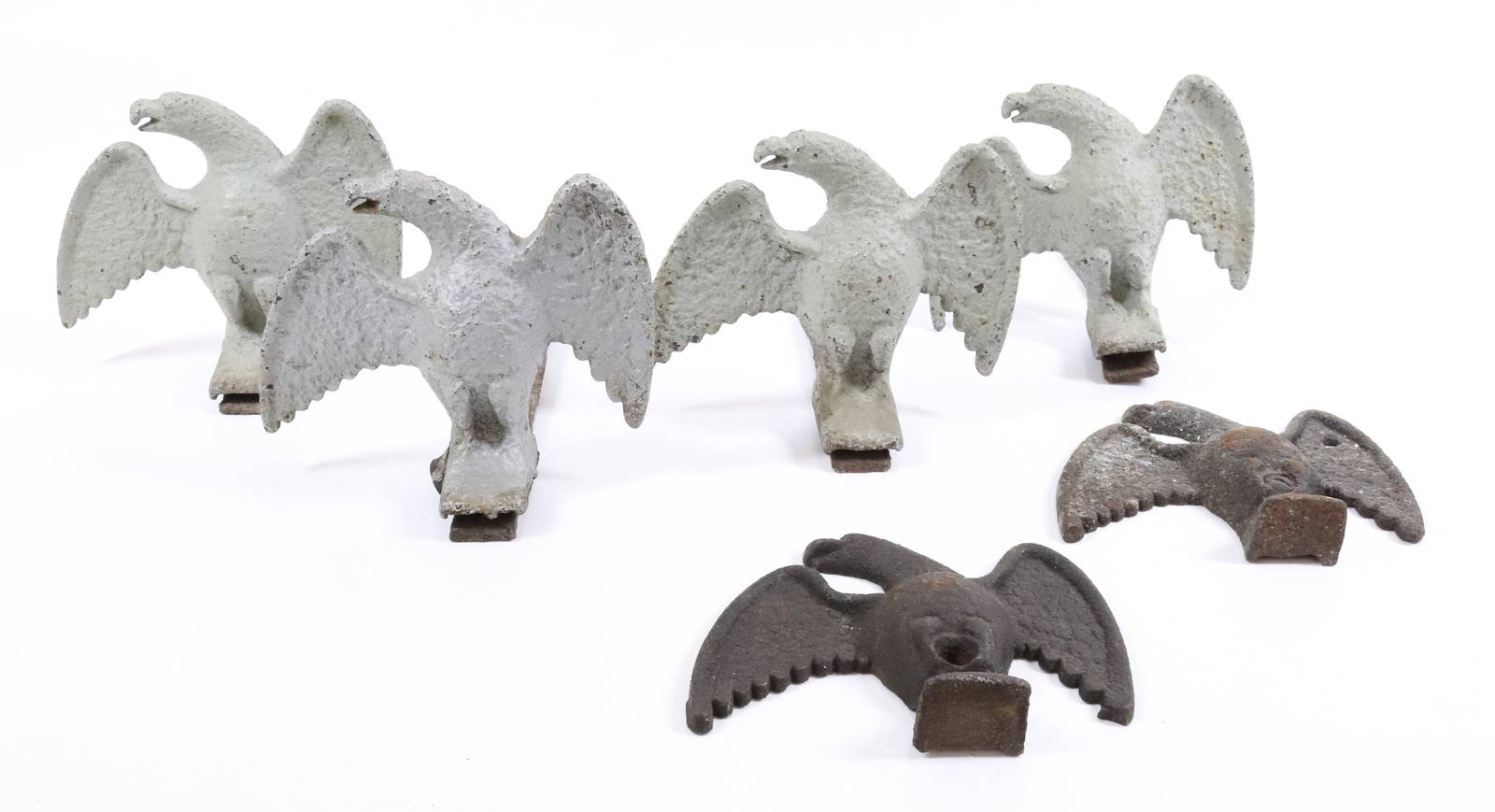 Antique Cast Iron Snow Eagles Auction