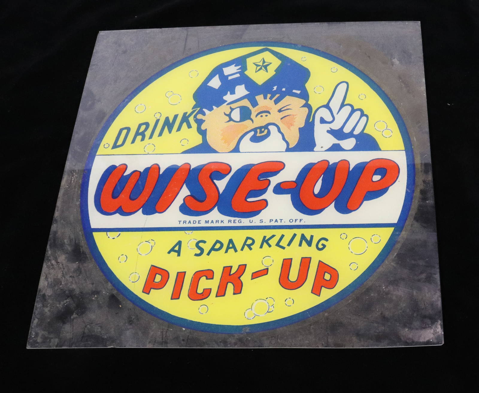 Glass Adv. Panel Auction