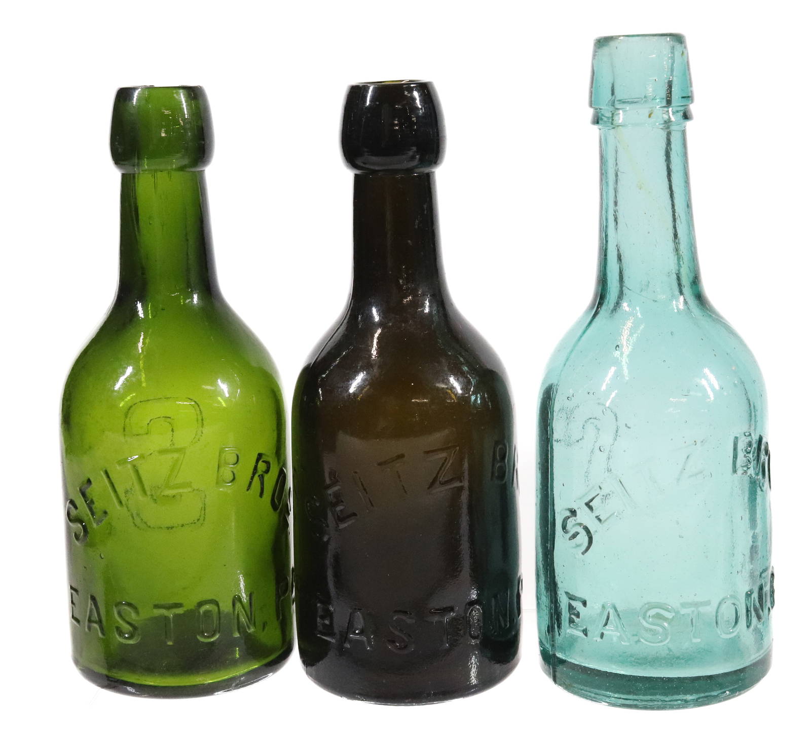 (3) Seitz Soda Bottles Auction