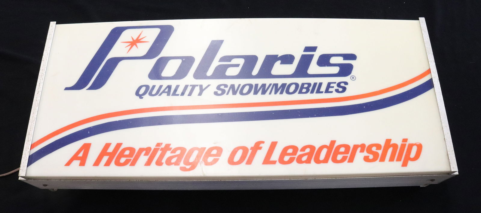 Vintage Polaris Light-up Dealer Sign Auction