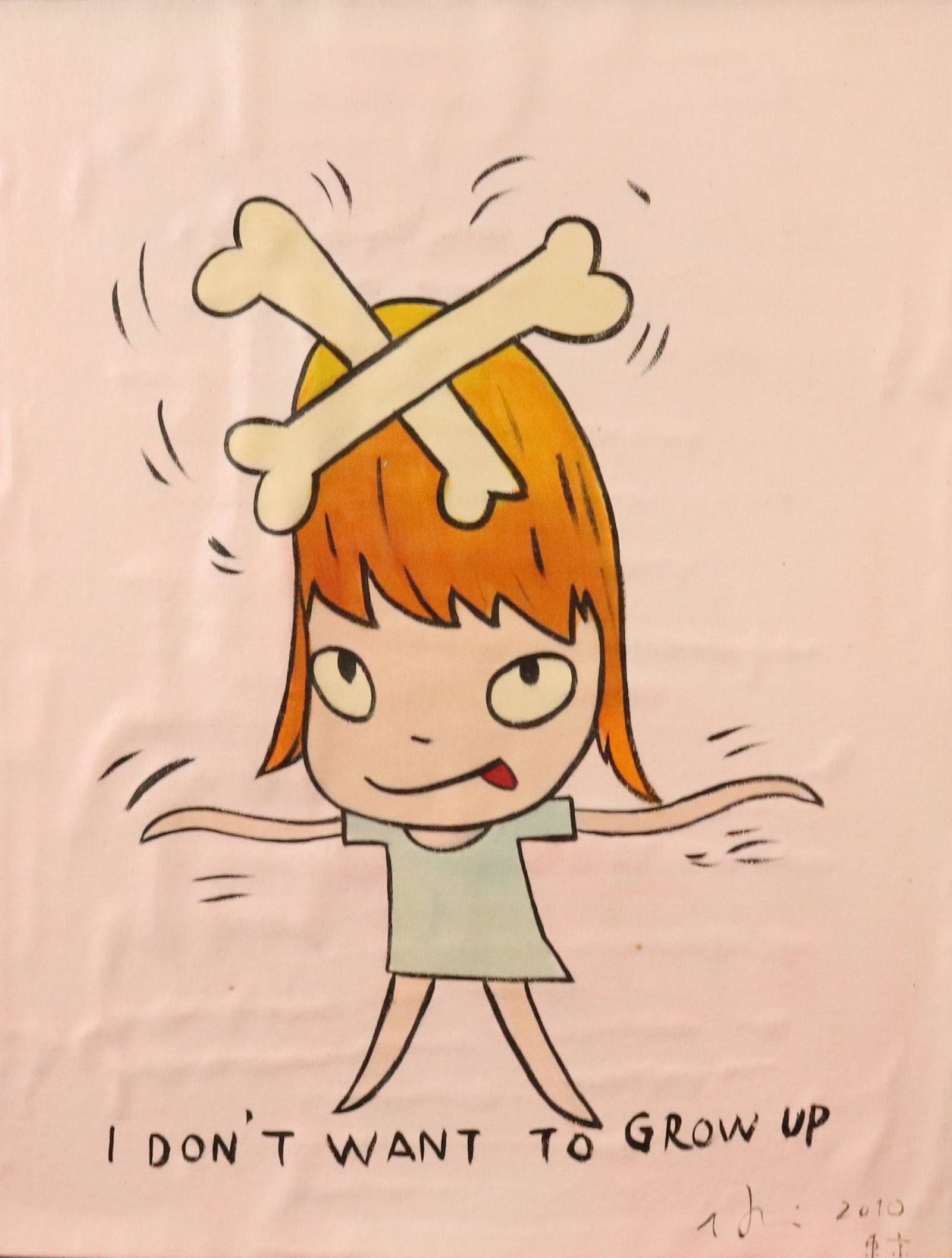 Yoshitoma Nara Oil On Canvas Auction