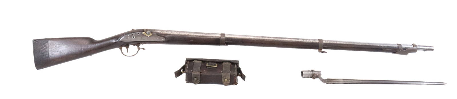 L. Pomeroy Percussion Rifle Auction