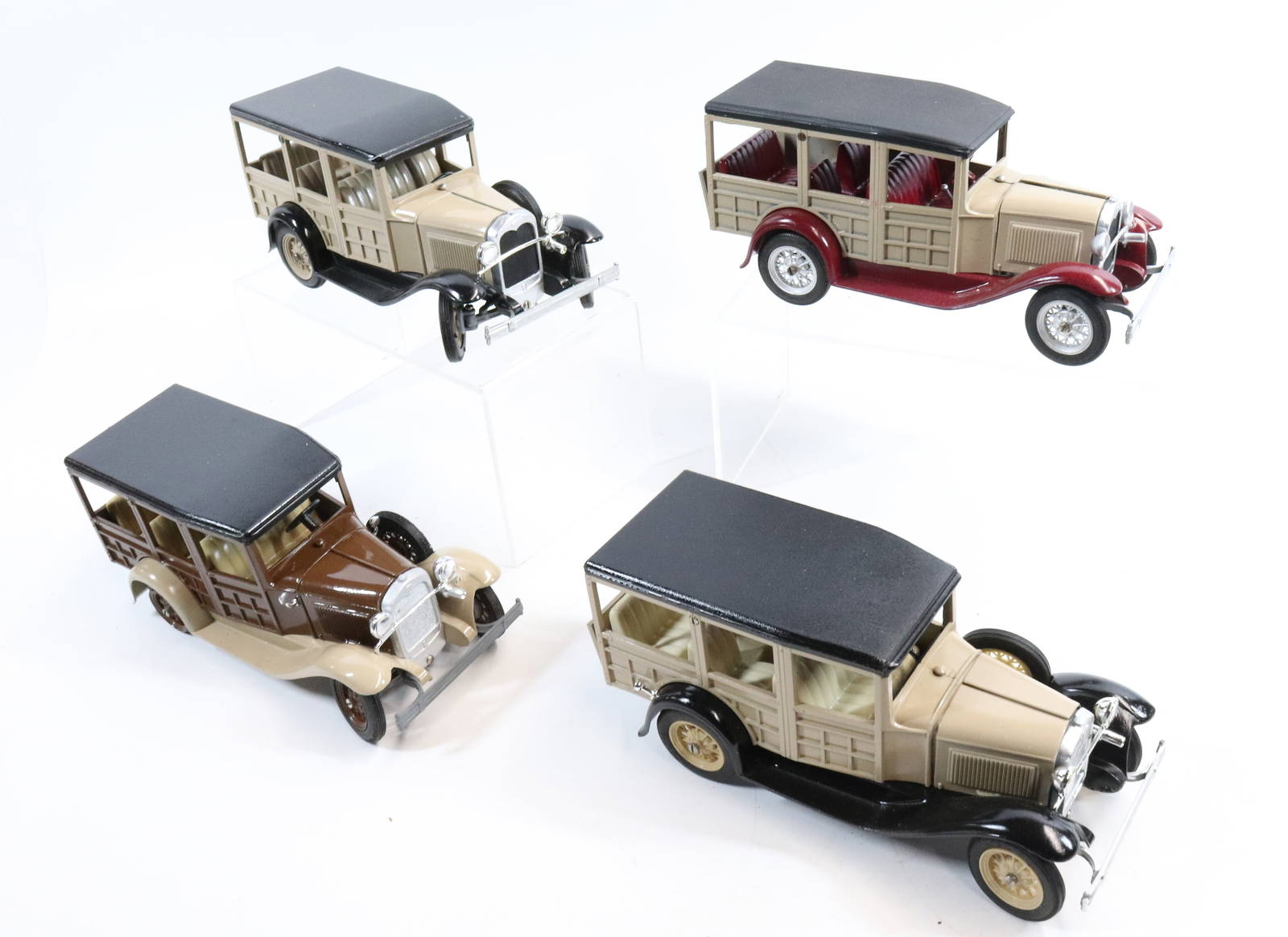 (4) Vintage Hubley Model Cars Auction