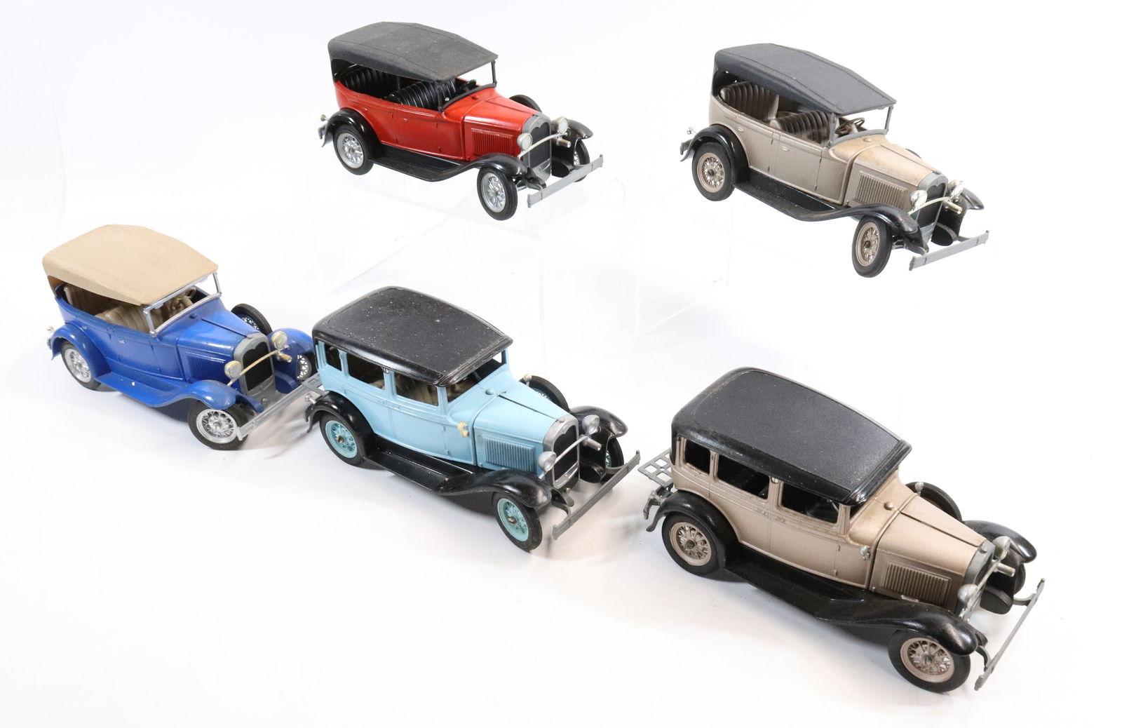 (5) Vintage Hubley Model Cars Auction