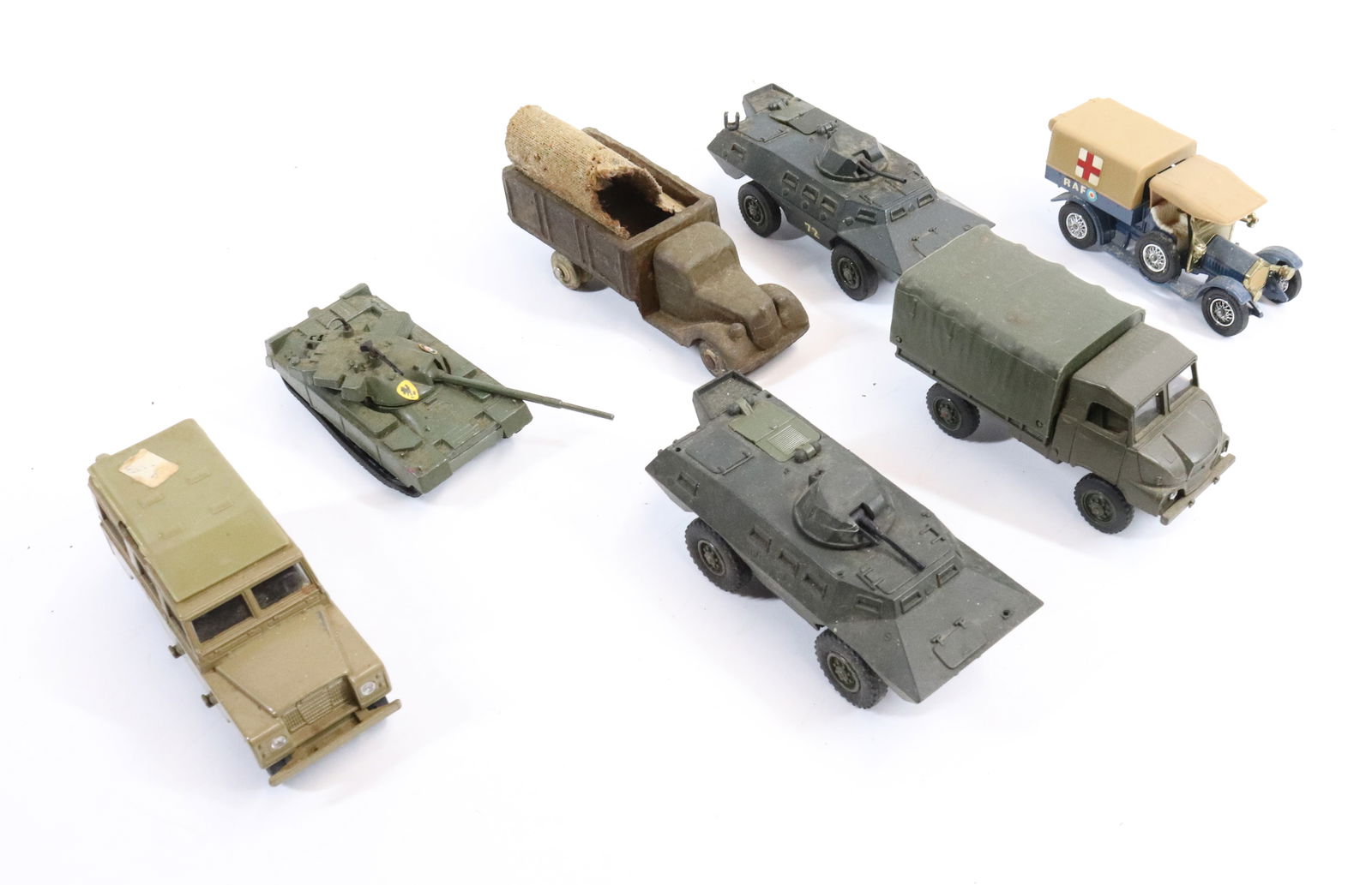 Lot Of Model Military Vehicles Auction