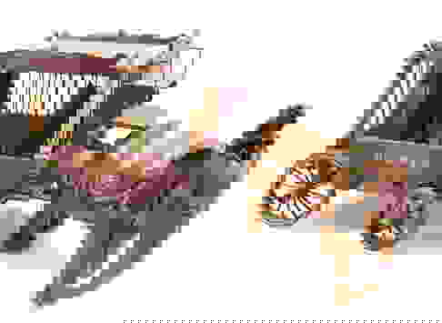 Decorative Circus Wagon With Elephant Auction