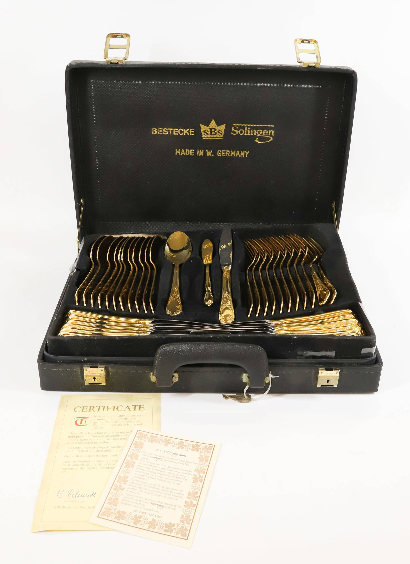 Sbs German Cutlery Set Auction