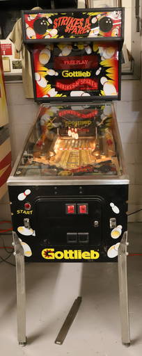 Strikes And Spares Pinball Machine