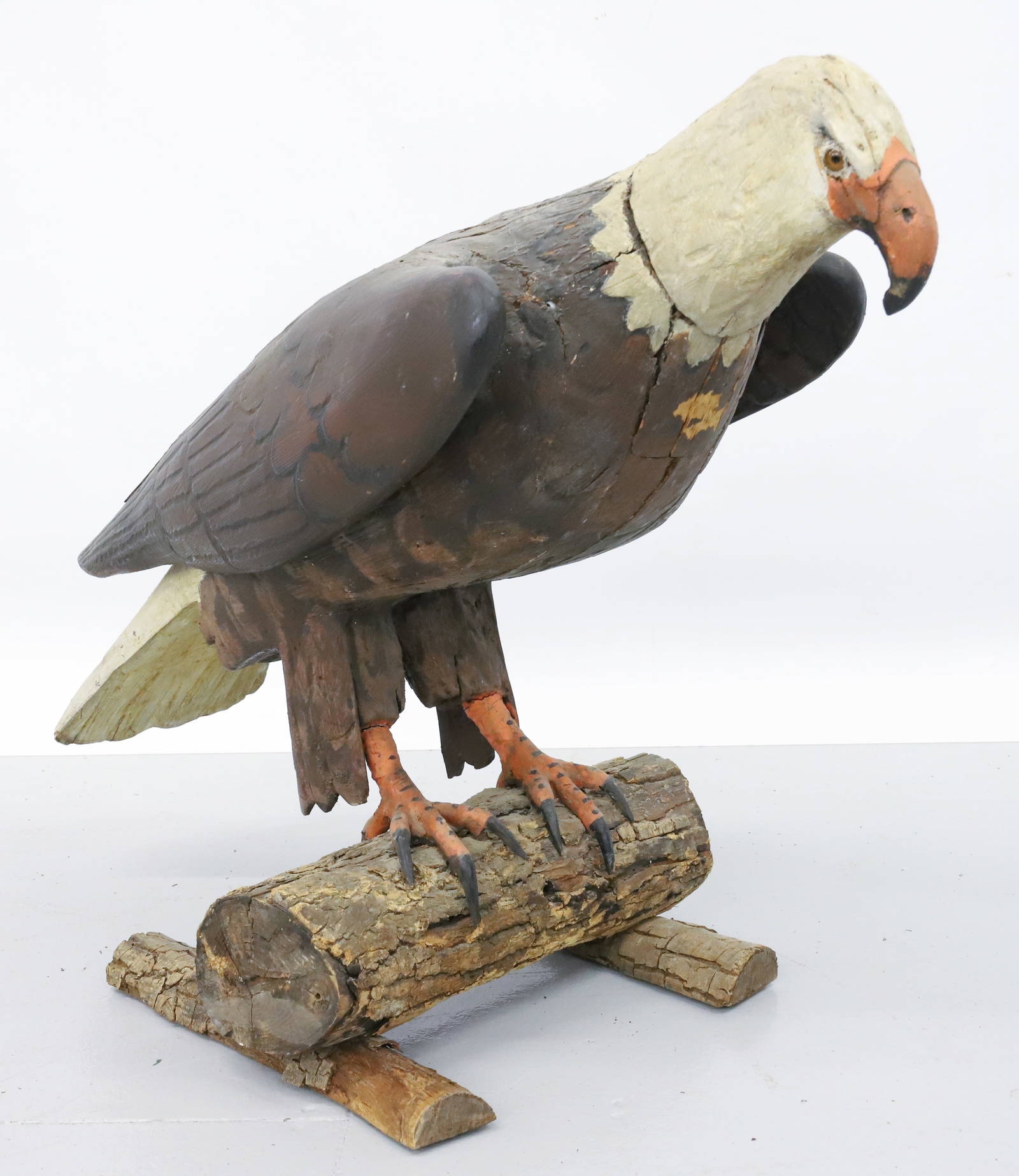 Walter J. Gottshall Carved Folk Art Eagle Auction