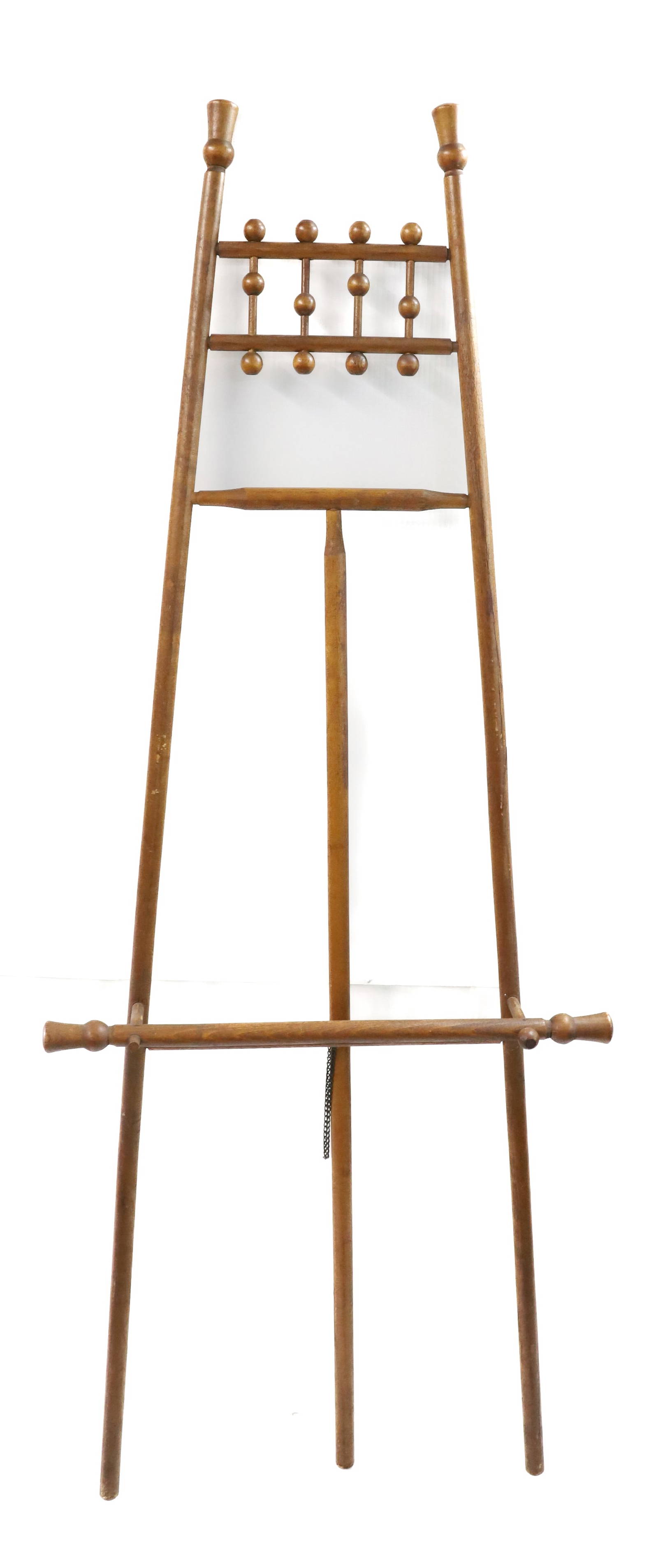 Oak Stick And Ball Easel Auction
