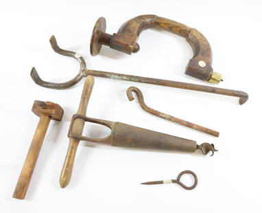 Antique Cooper Tools Auction