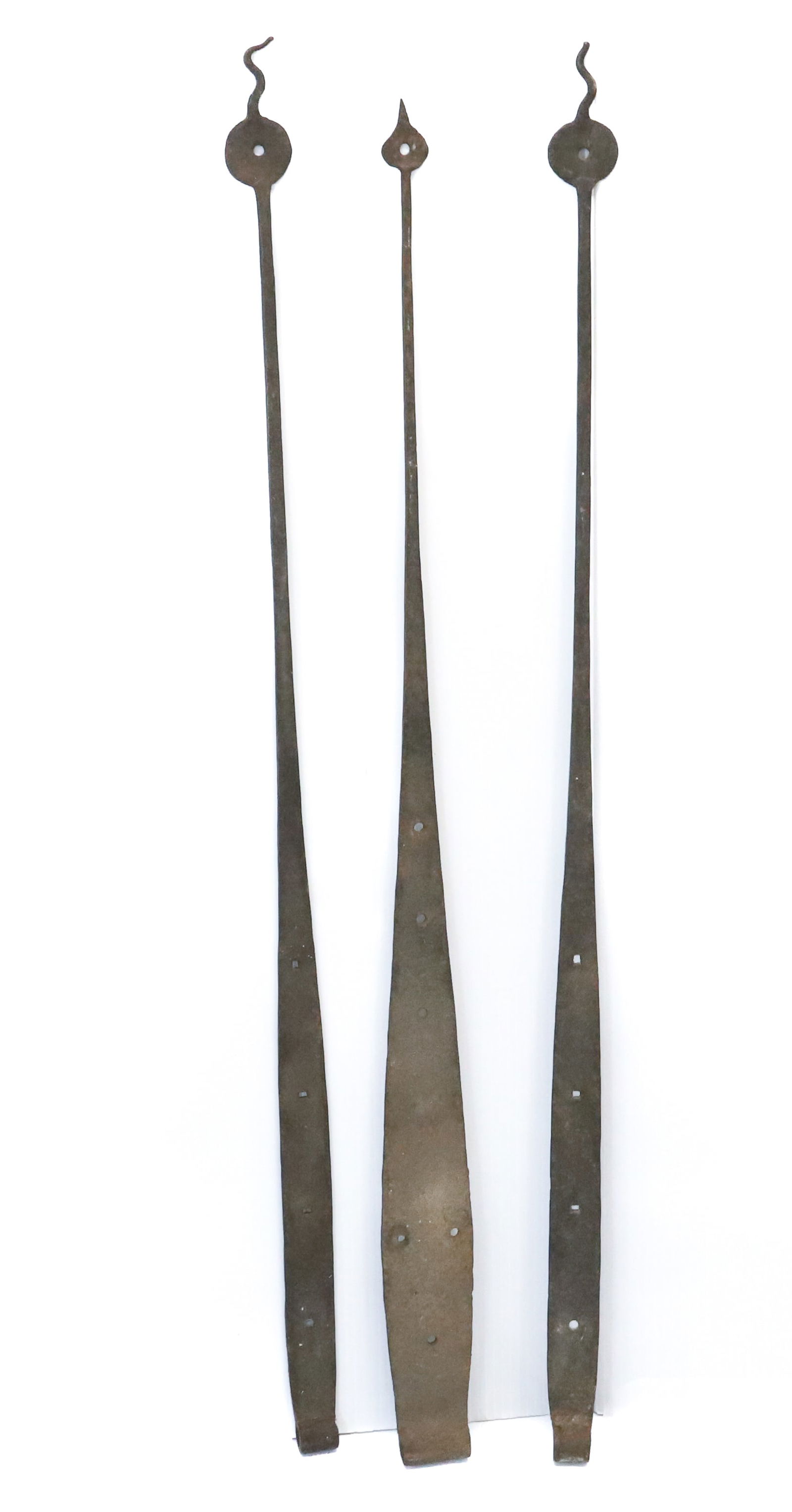 Pair Of Rat Tail Hinges Auction