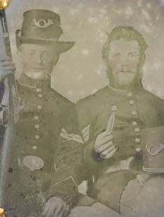 Civil War Ambrotype Of Soldier And Wife Auction