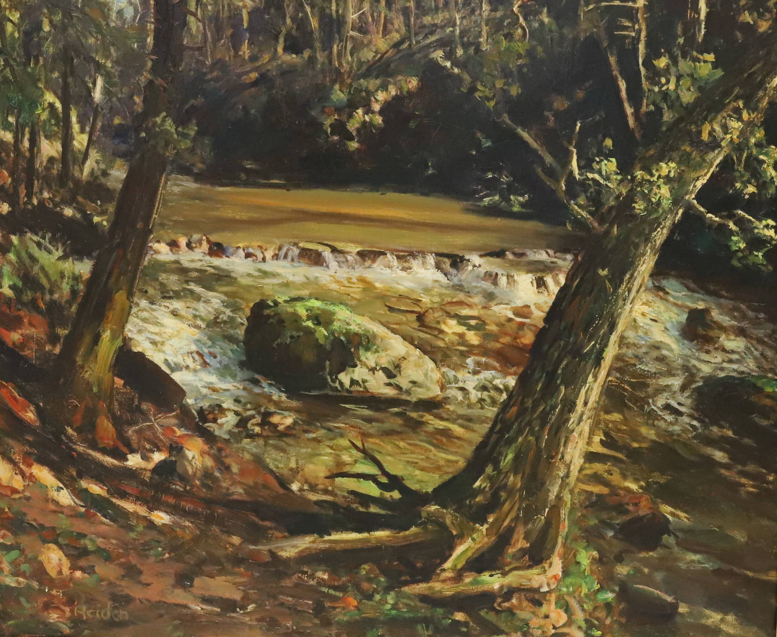 Peter Heiden Oil On Canvas Auction