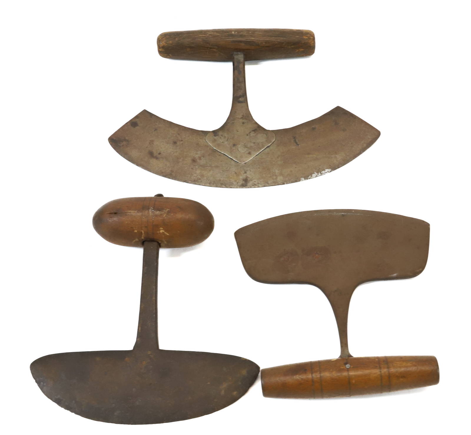 (3) Antique Food Choppers Auction