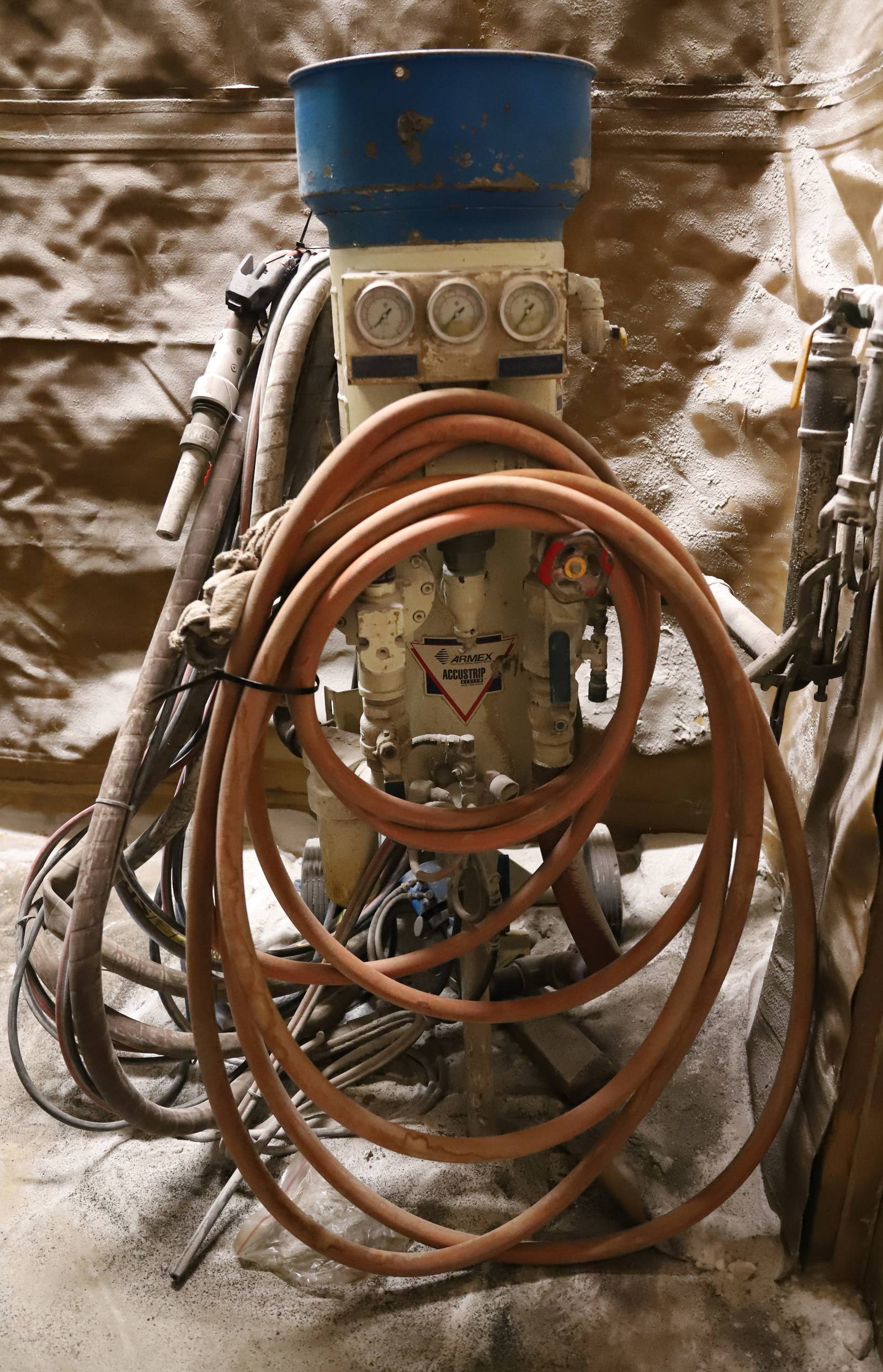 Armex Accustrip Sand Blasting Machine Auction