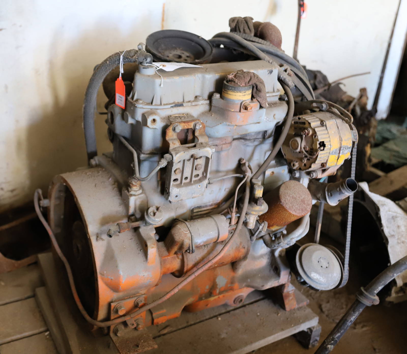 John Deere 3-cylinder Diesel Engine With Bell Housing Auction