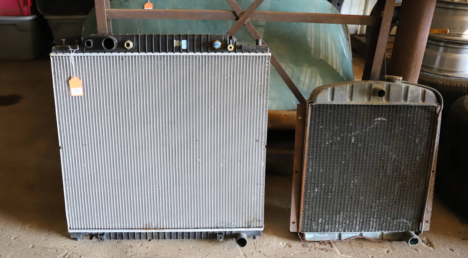 (2) Vintage Radiators Auction