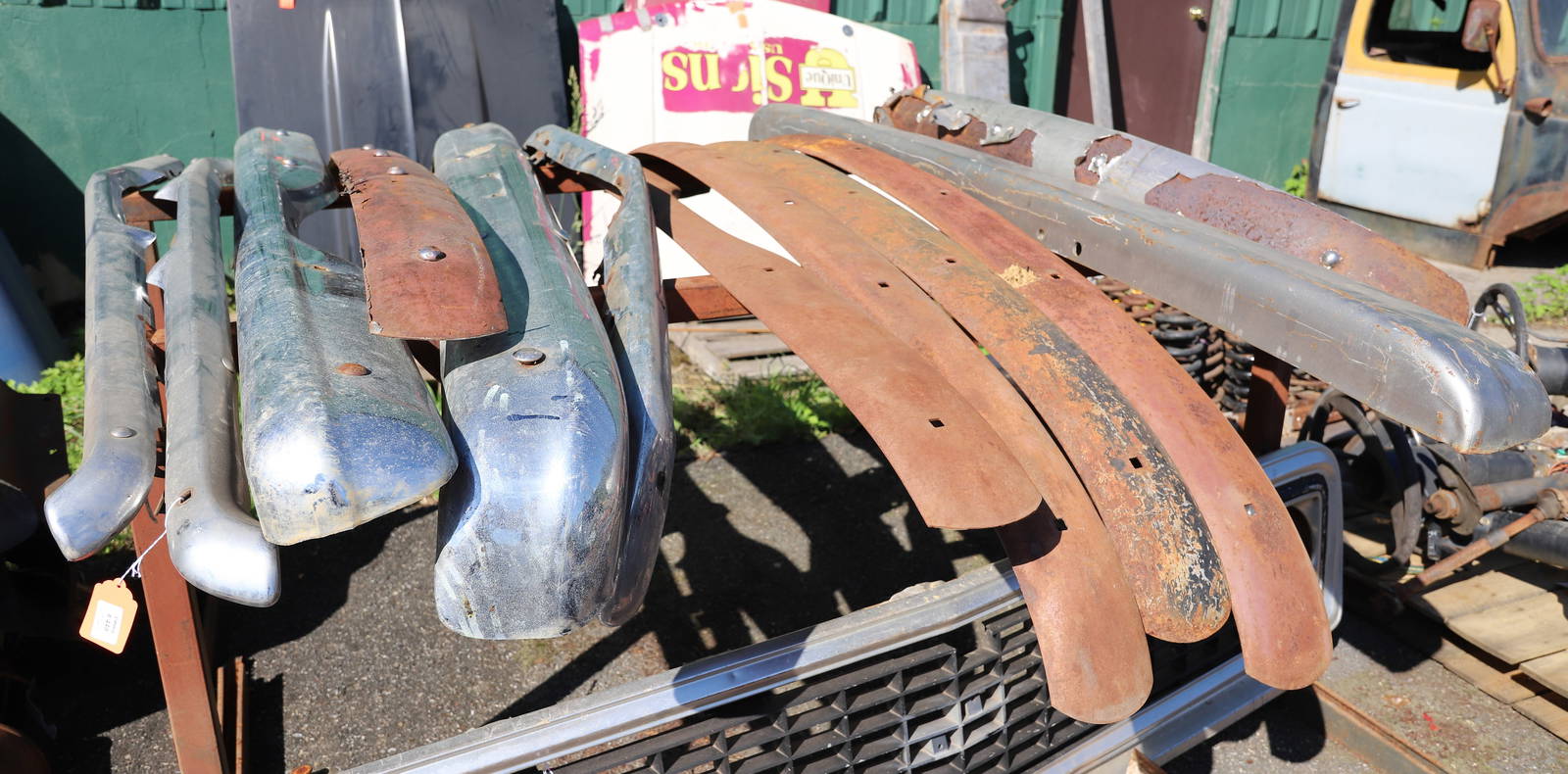 Lot Of Vintage Bumpers Auction
