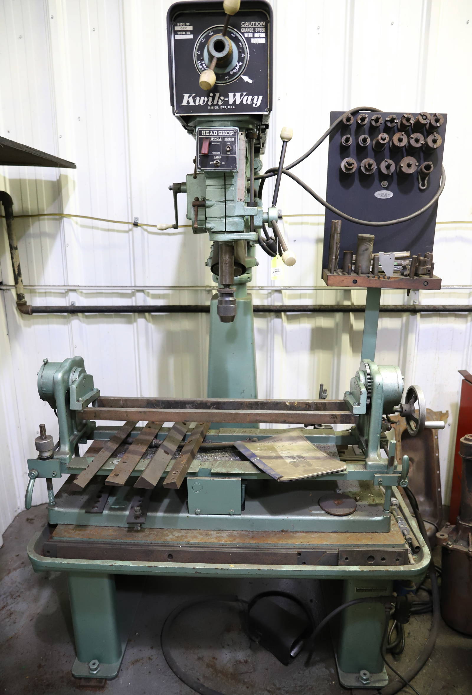 Kwik-way Head Shop, Model 20 Auction